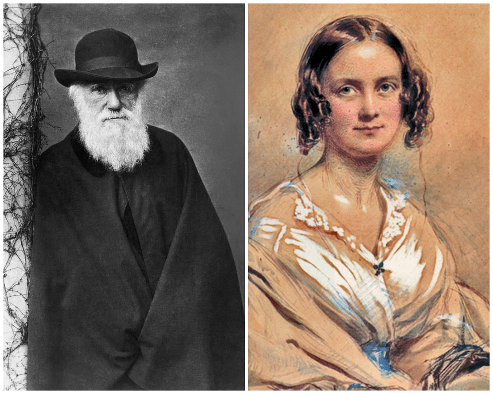 behind the leopard glasses: All Hallows Eve: Mr. & Mrs. Charles Darwin