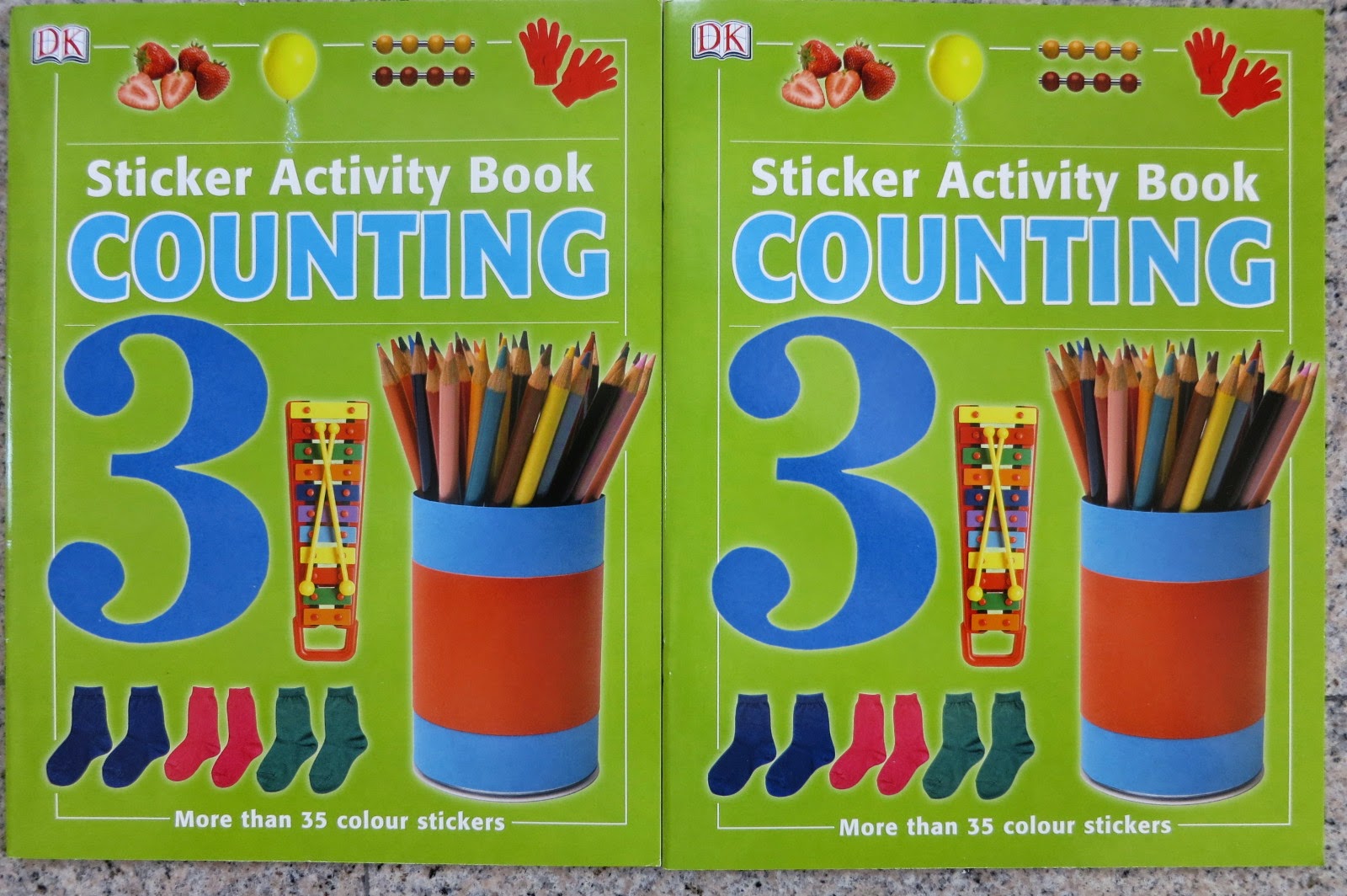 瑜玲育儿经 (Elaine Teh): Counting ~ Sticker Activity Book