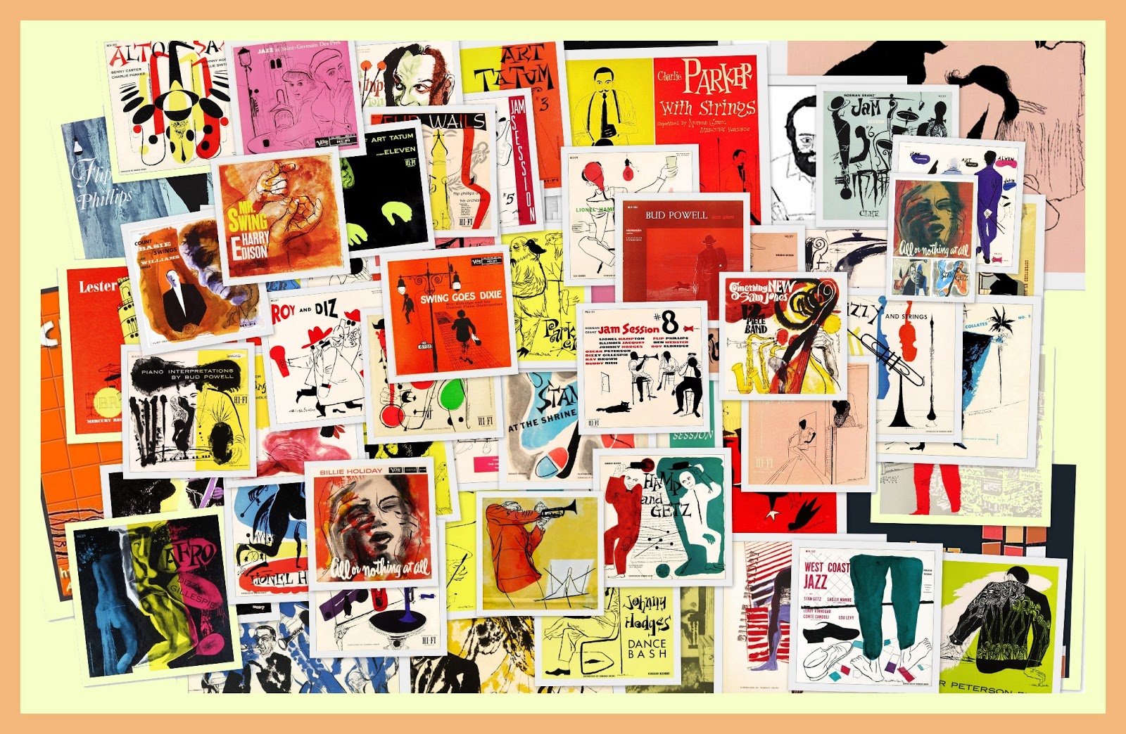 JazzProfiles: David Stone Martin: Jazz In Line and Color