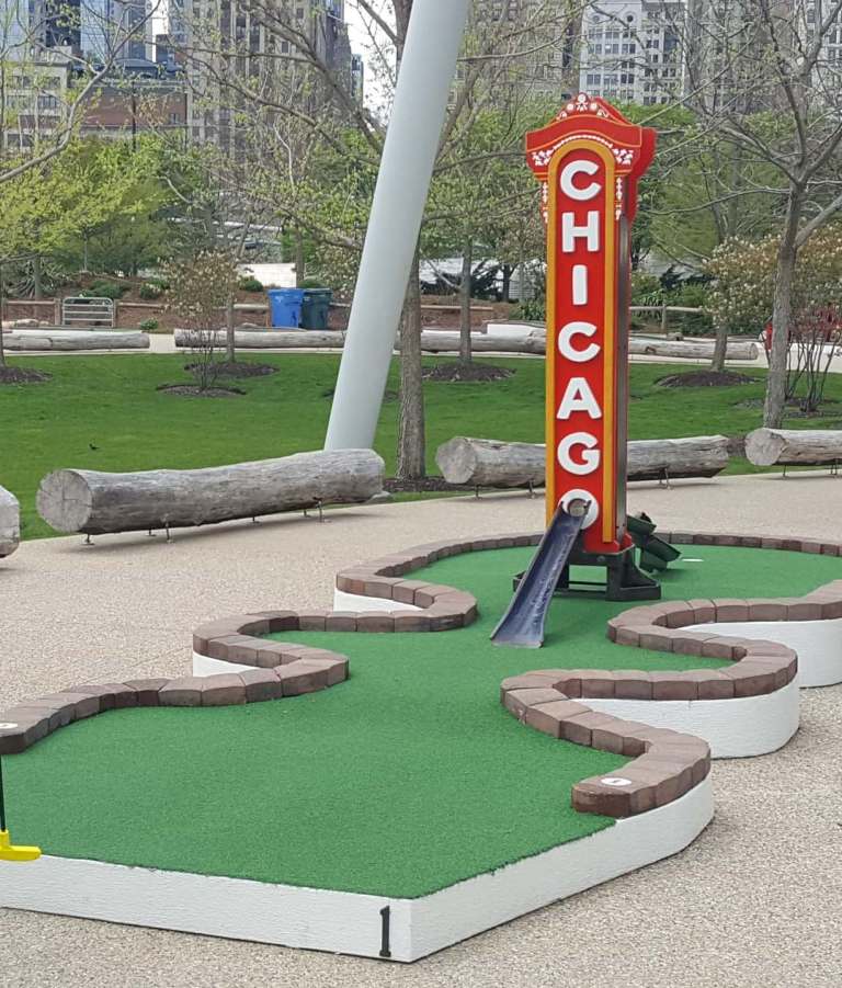 The Ham and Egger Files: City Mini Golf at Maggie Daley Park in Chicago