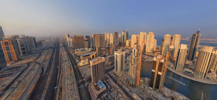 Take An Incredible Aerial Tour Of Dubai : An amazing 360° view [3D PHOTOS]