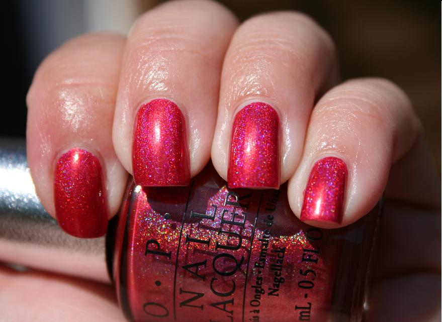 Sasha Says Nails... I'm a Manicure Momma: NOTD: OPI DS Ruby