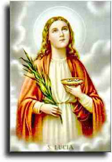 ORACIÓN MUY MILAGROSA A SANTA LUCIA PARA PEDIR POR LA SALUD DE LA VISTA ...