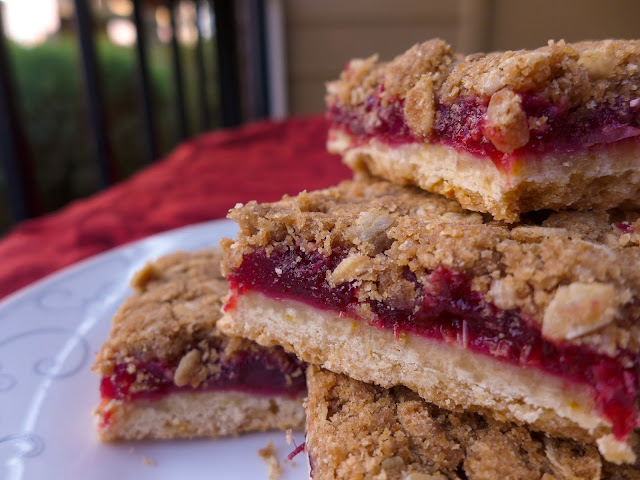Dimples & Delights: Cranberry Orange Bars
