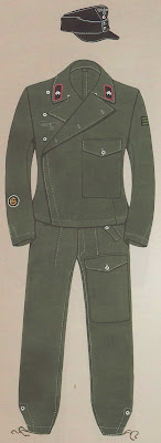 NAZI JERMAN: Seragam Panzertruppen dan Sturm-Artillerie Wehrmacht