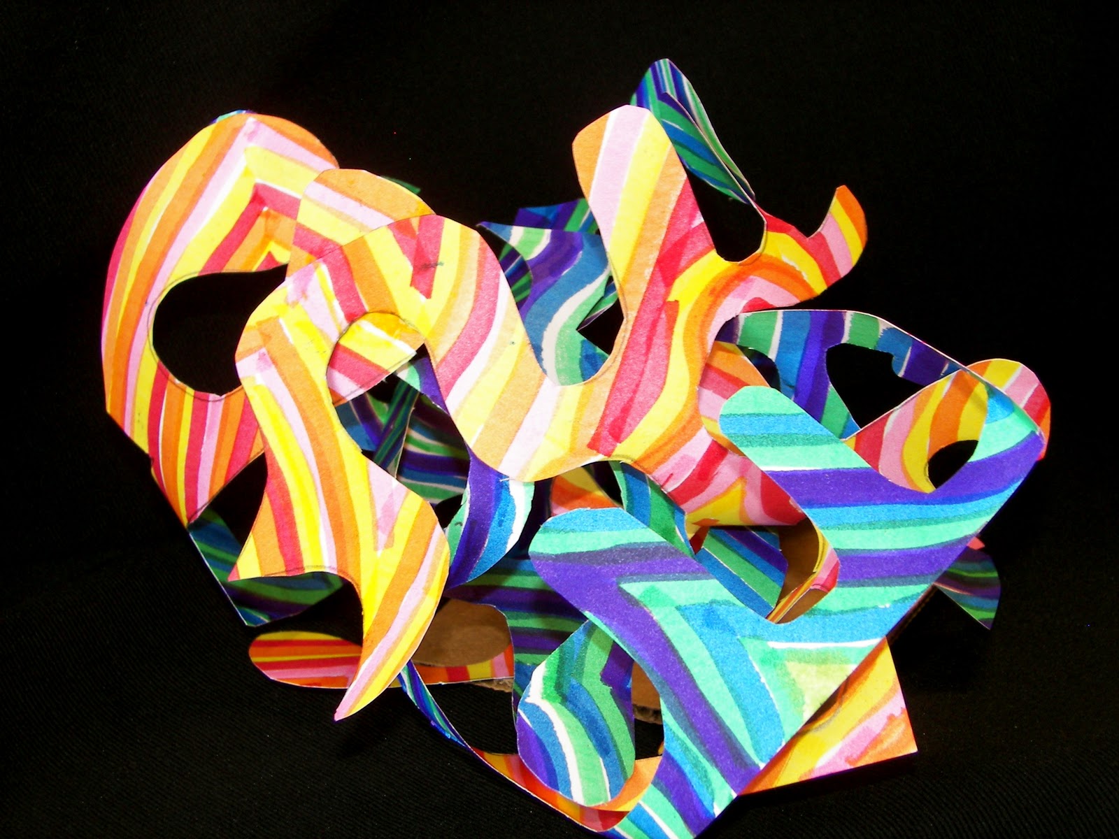 Organized Chaos: 2nd Grade - Abstract Sculptures