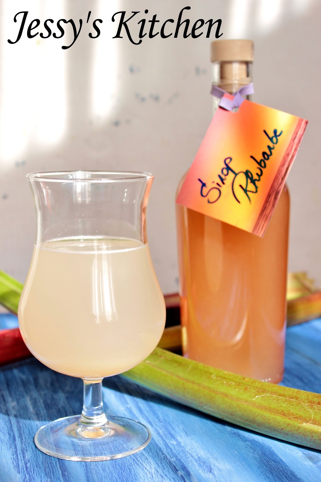 Jessy's Kitchen: Sirop de Rhubarbe