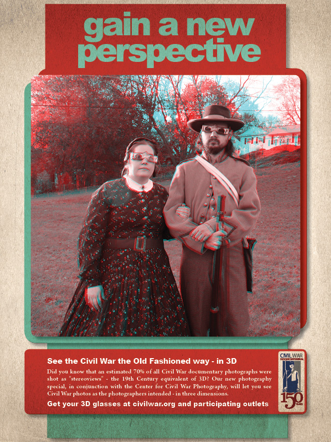 Art from the chasm: Advertising design: 3D Civil war ads