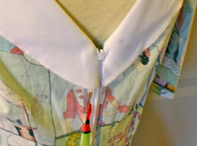 Gertie's New Blog for Better Sewing: Making a Fold-Back Dress Detail