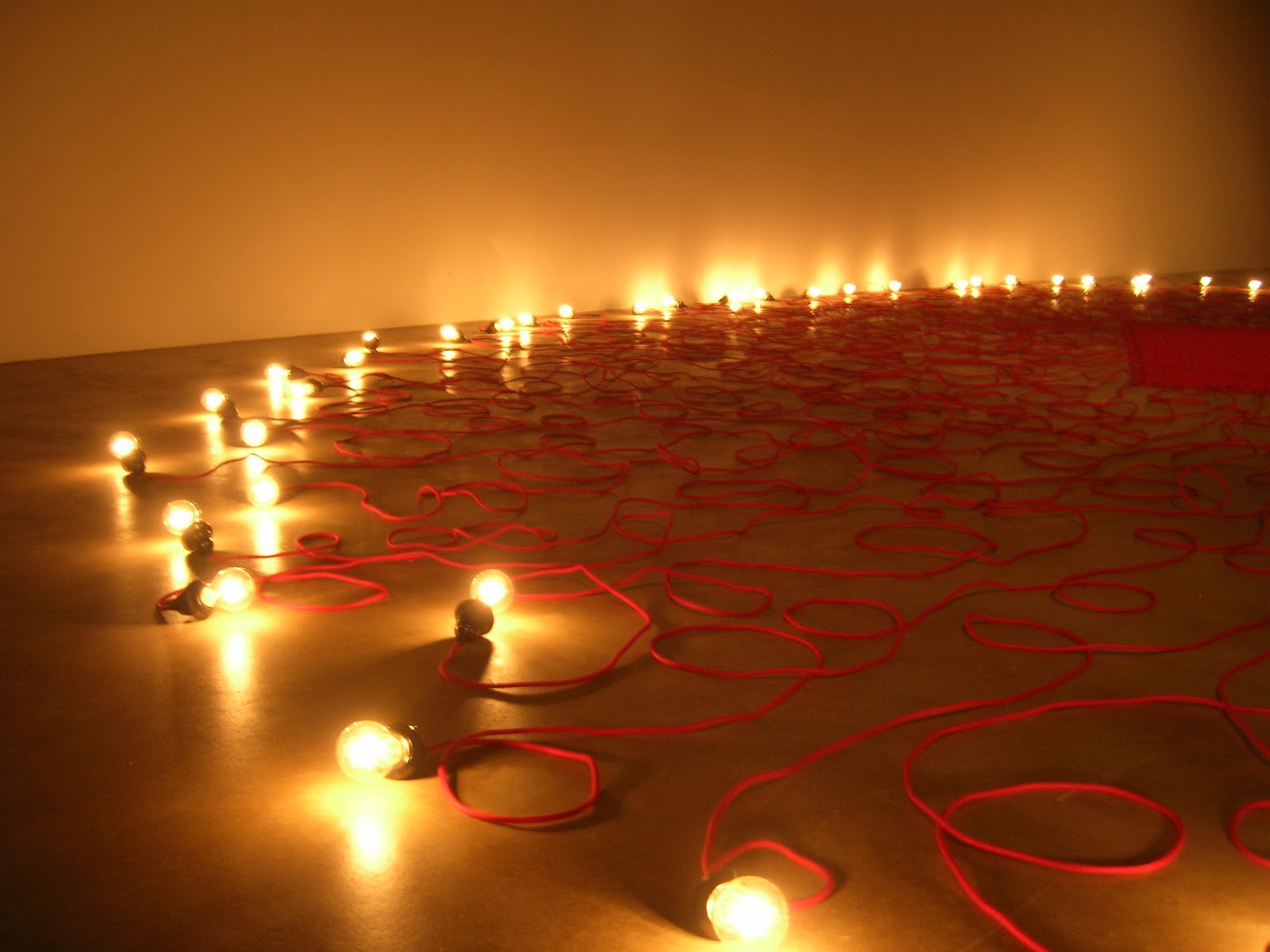 neonneon: Mona Hatoum's Hot Spot at the Goetz Collection Munich
