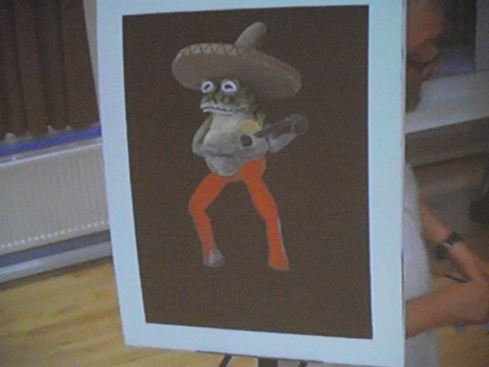 Virginia Water Art Society Diary: Demonstration by Edwin Cripps 1.7.15