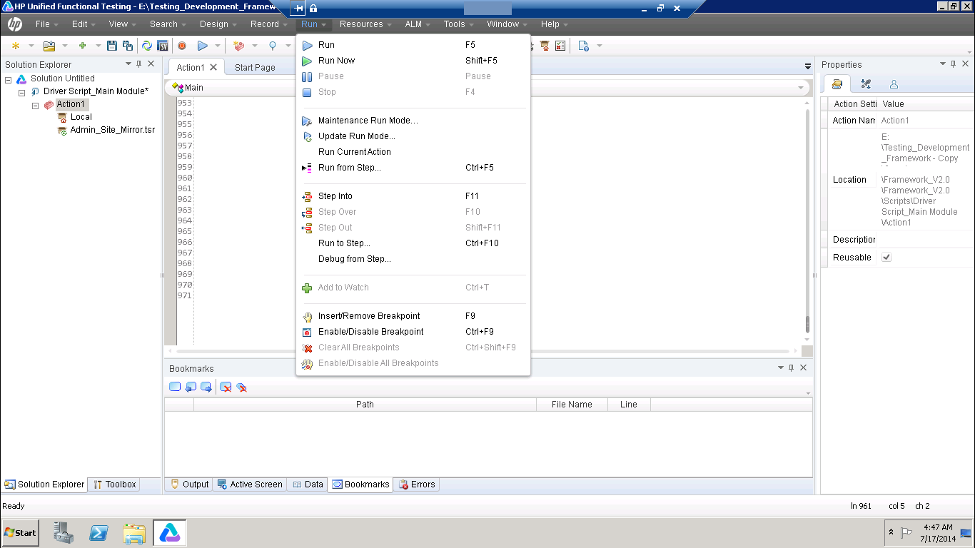 QTP and VBScript Tutorials
