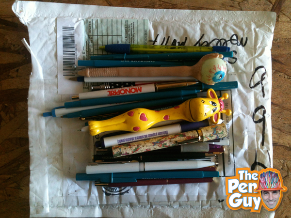 Blog – Pen Guy Art | Mercedes Pens Art Car by Costas Schuler