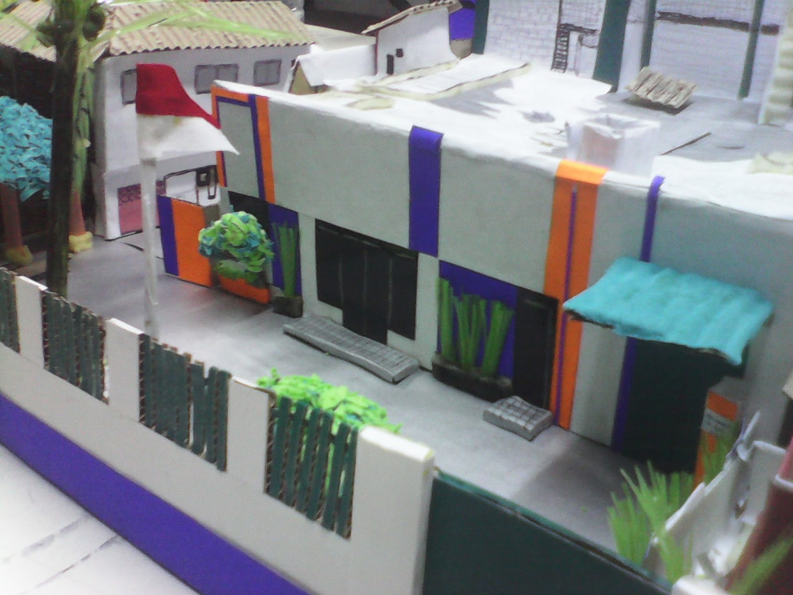 Miniatur Gedung Dari Kardus - Perumperindo.co.id