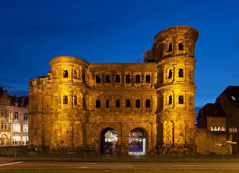 Porta Nigra - The Black Gate ~ Days of Yore Travel