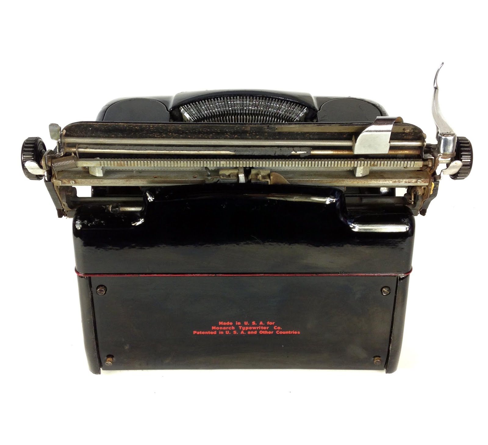 The Monarch 101 typewriter/ /THE TYPEWRITER REVOLUTION