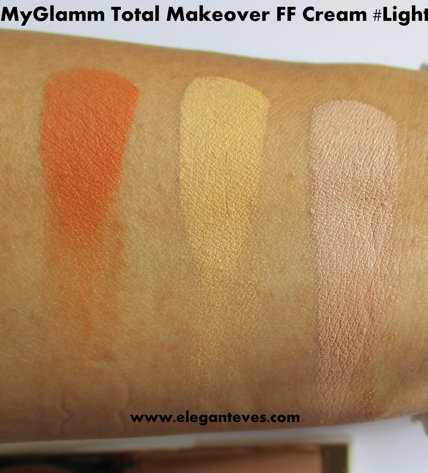 MyGlamm Total Makeover FF Cream (All shades) Review, Swatches - Elegant ...