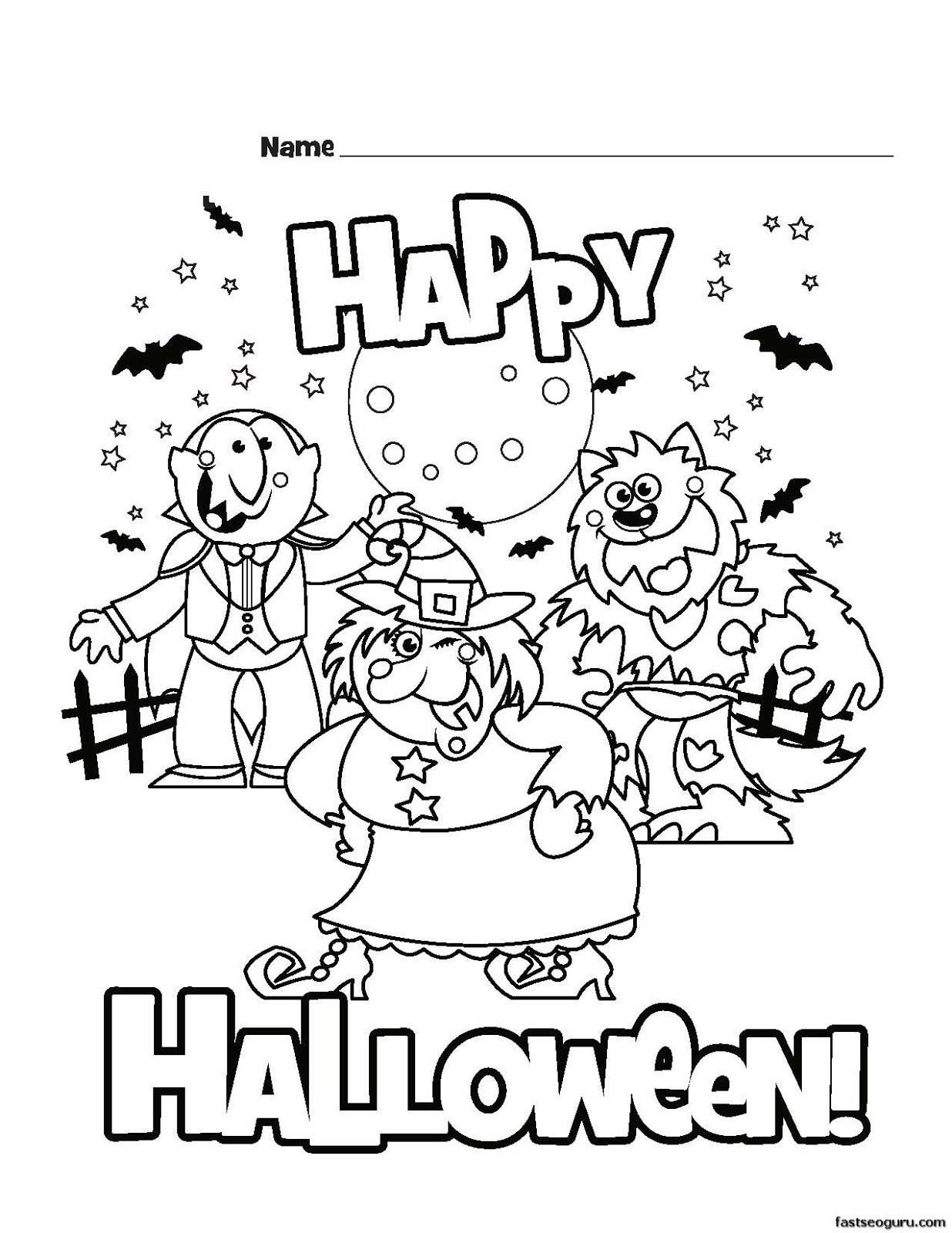 Free Happy Halloween Coloring Pages Template For Print Kids And Adults free-happy-halloween-coloring-pages-template-for-print-kids-and-adults