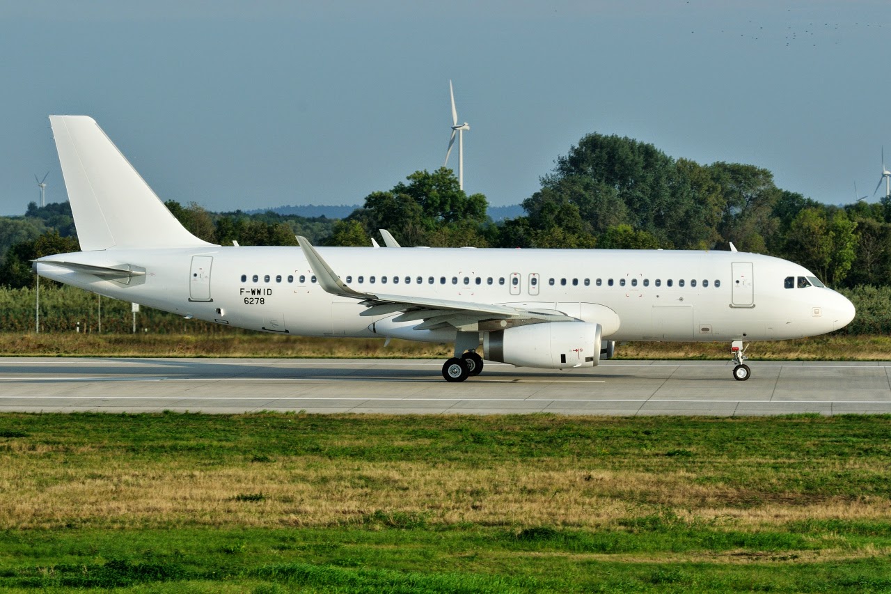 Airbus Hamburg Finkenwerder News: A320-232SL, HiSky Europe, YR-SUN (MSN ...