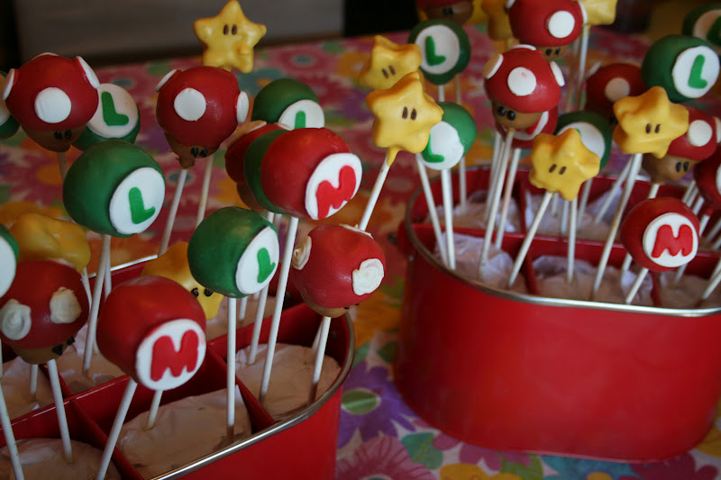 cupcakes by jenna-marie: mario cake pops