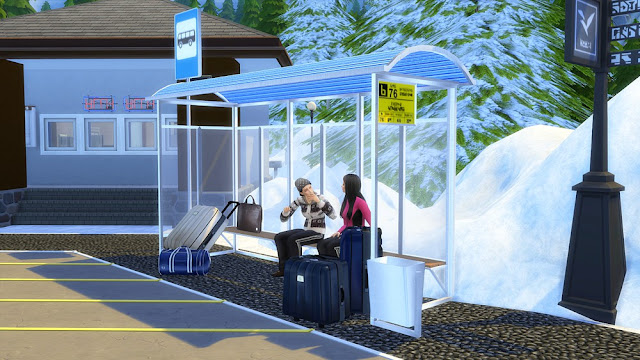 Corporation "SimsStroy": The Sims 4. Decor design stopping.