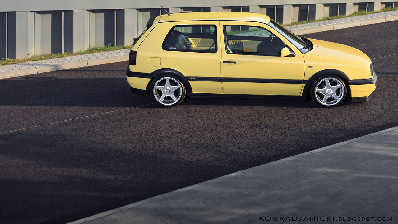 Fotografia motoryzacyjna - Volkswagen Golf Mk III Colour Concept