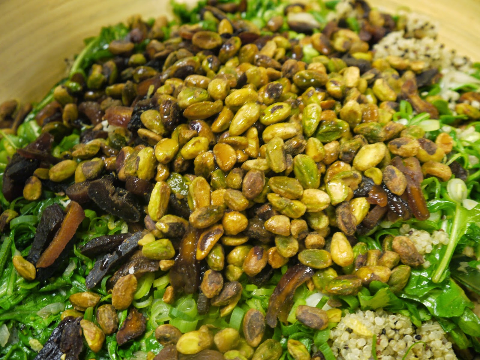 Foodture: Cooking for a Healthy Future: Quinoa with Greens Salad ...