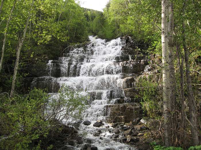 Tall Pines Hiker: Silver Staircase Waterfall