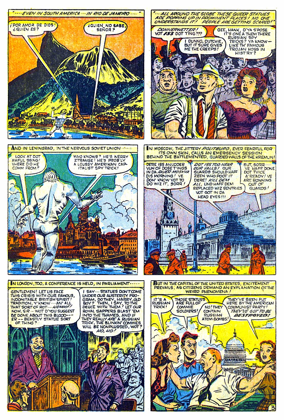 THE HORRORS OF IT ALL: The Stone Man!