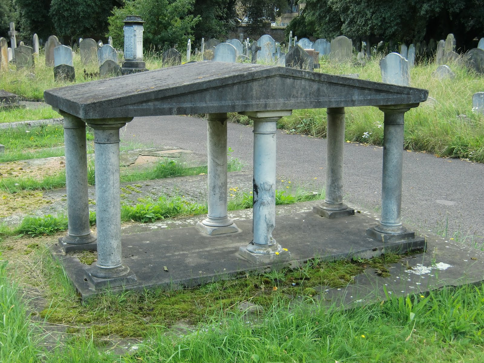 Sleeping Gardens: Monday Mourning ~ Tomb Styles