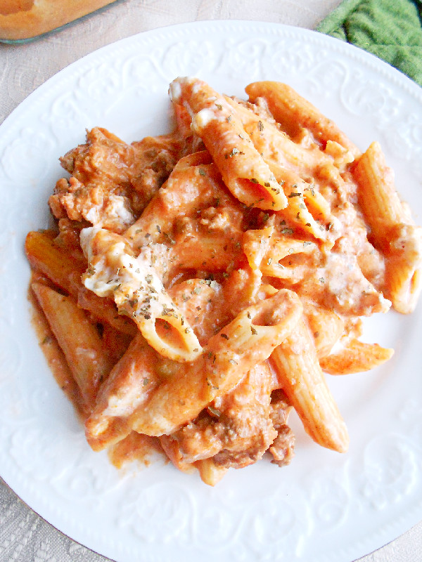 Baked Penne with Beef - Confessions of a Confectionista