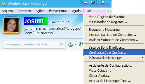 Mulheres na Informática: Como entrar com dois ou mais MSN ao mesmo tempo