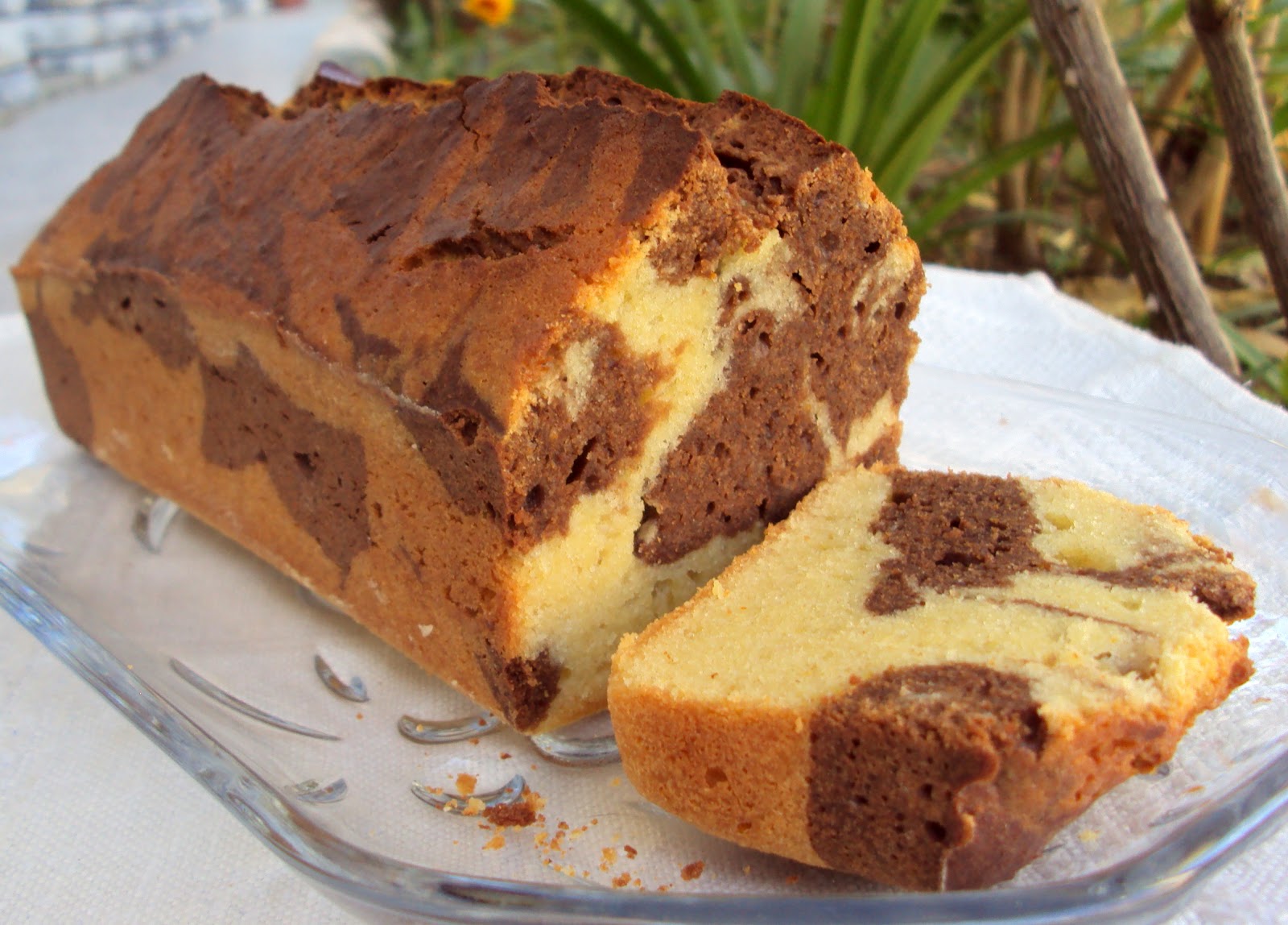 Nárwen's Cuisine - Sabores do Mundo : Bolo-Pluma Marmoreado