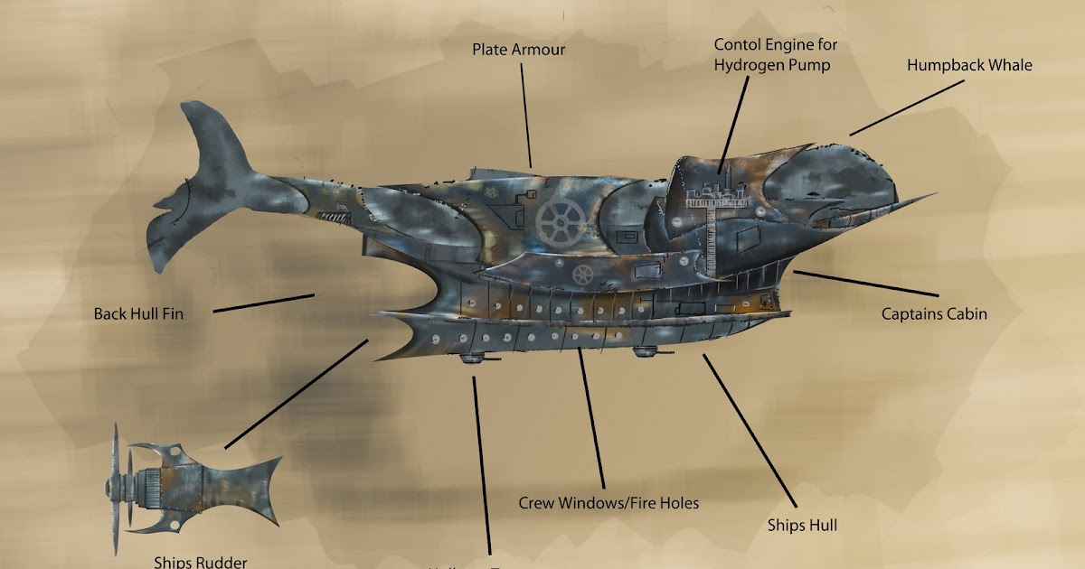 Leviathan Whale Airship
