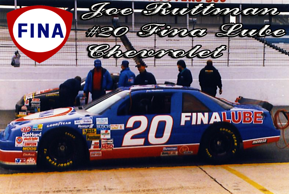 NASCAR Racing Champions Blog: Joe Ruttman #20 Fina Lube Ford