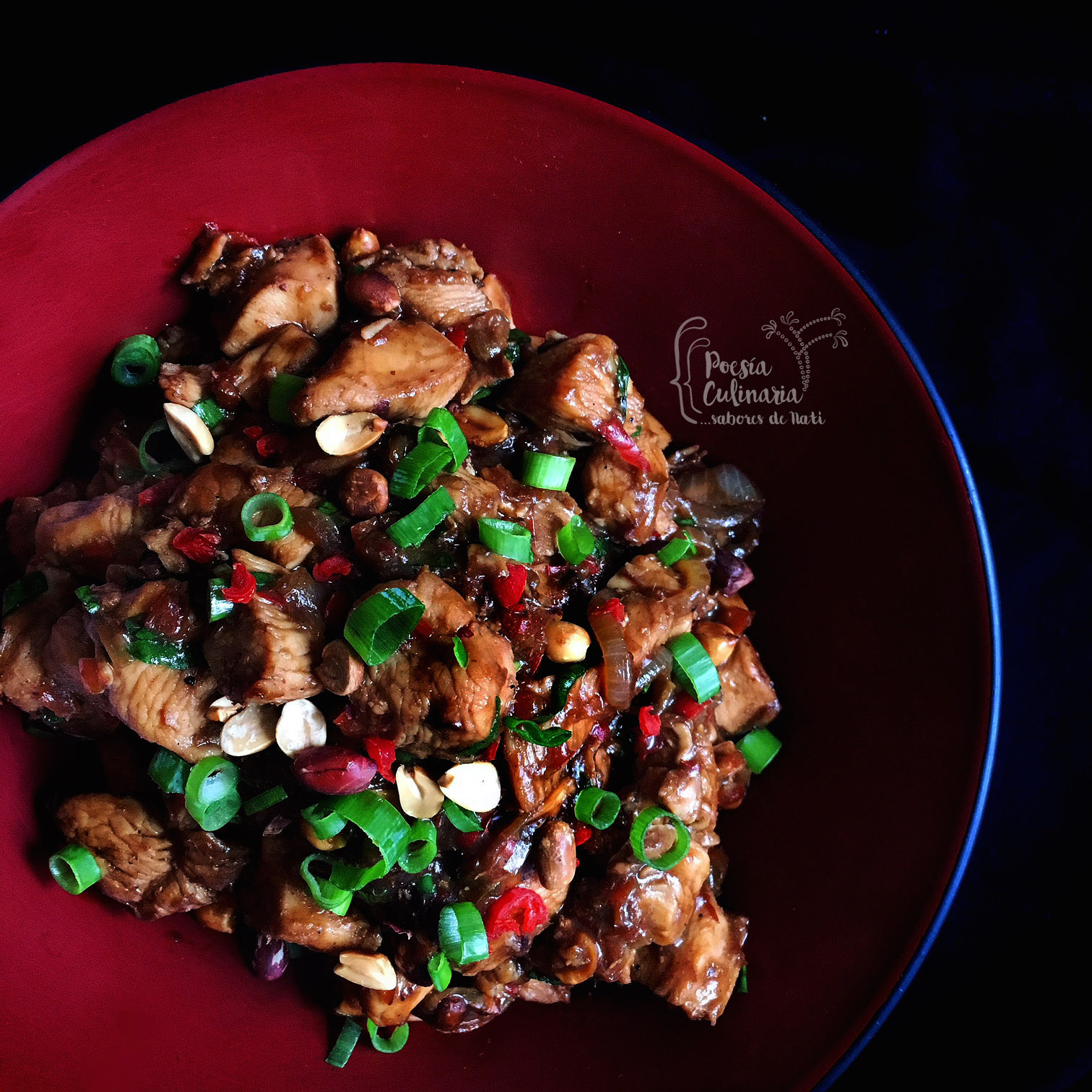 Poesía Culinaria . Sabores de Nati: Pollo Kung Pao, cocina de Sichúan ...