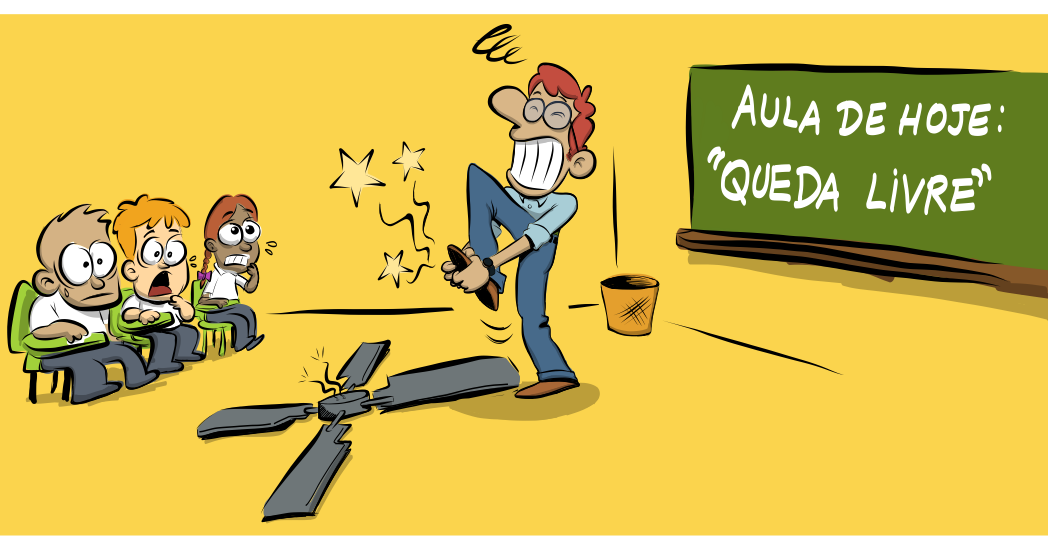 Aula de Hoje: Queda Livre ~ Tonelada de Cartoons