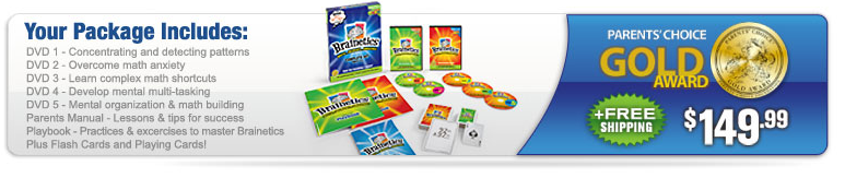 Inspired by Savannah: Brainetics. Math...Memory...Amazing! Product Review