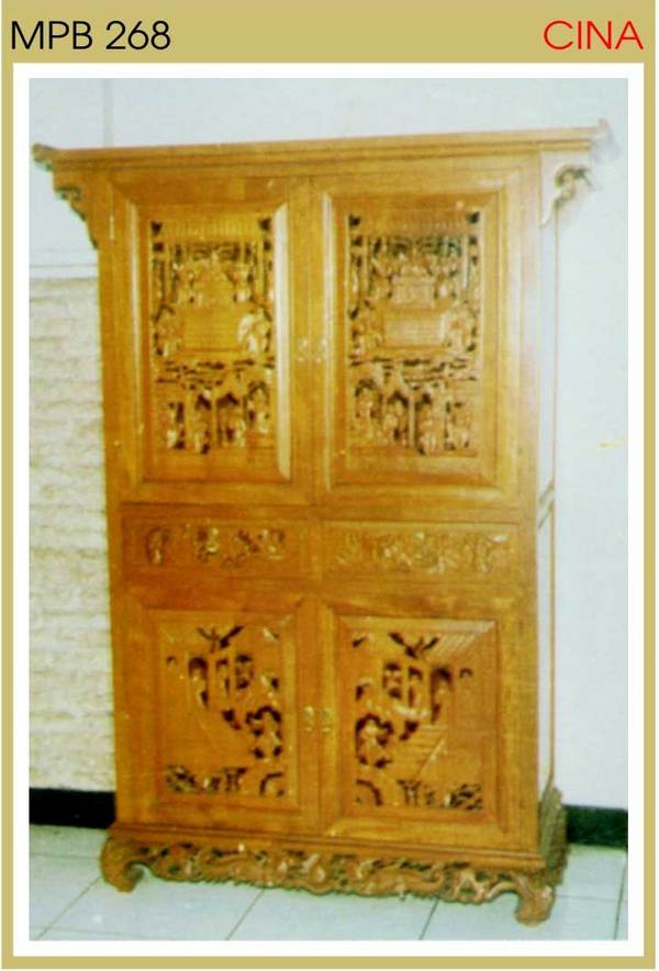 Almari Boneka, Cina , Cina tiga dimensi, Piala segi enam, Mawar ...