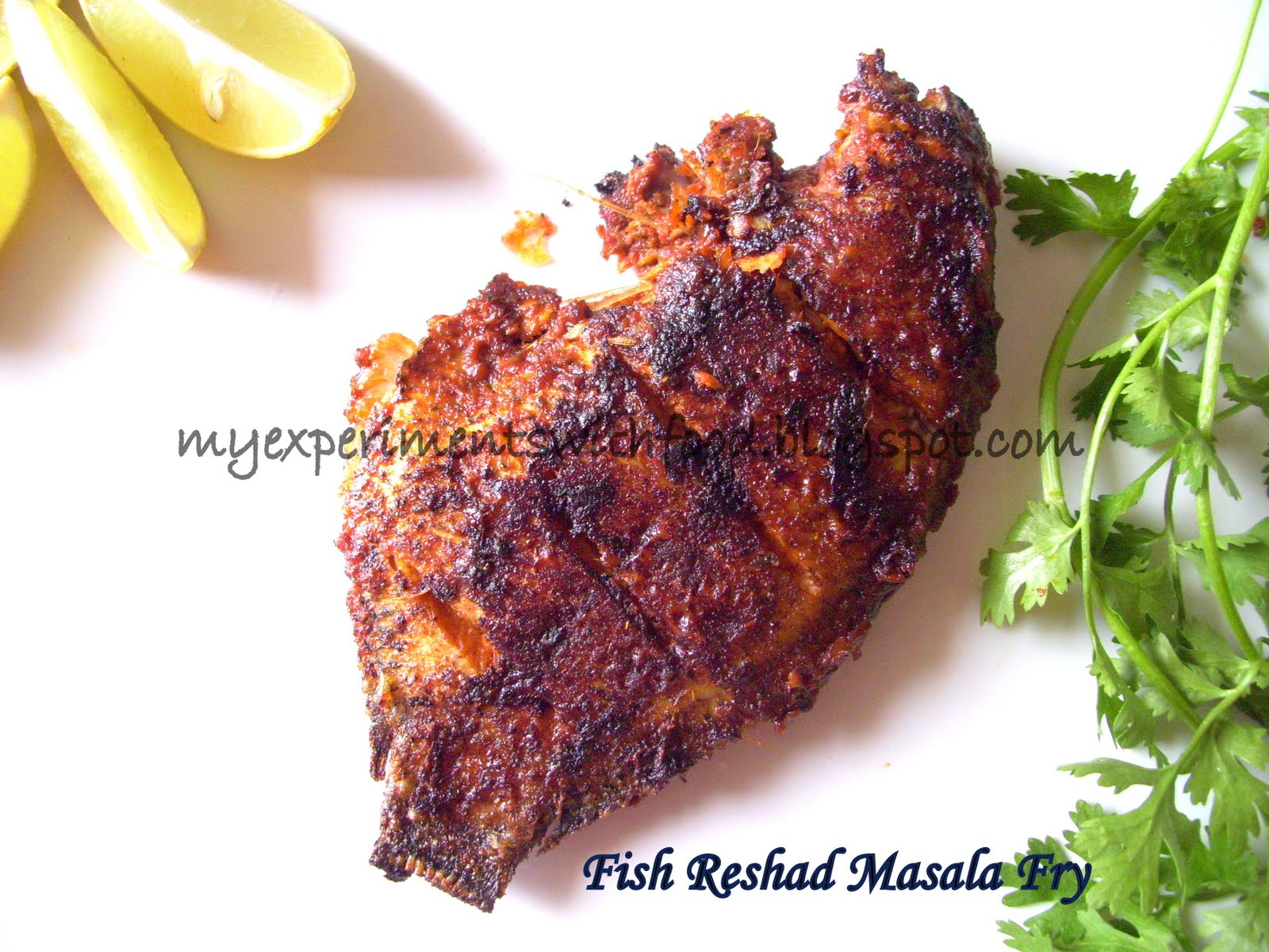 My Experiments With Food: Fish Reshad Masala (Goan Style) - Racheado ...