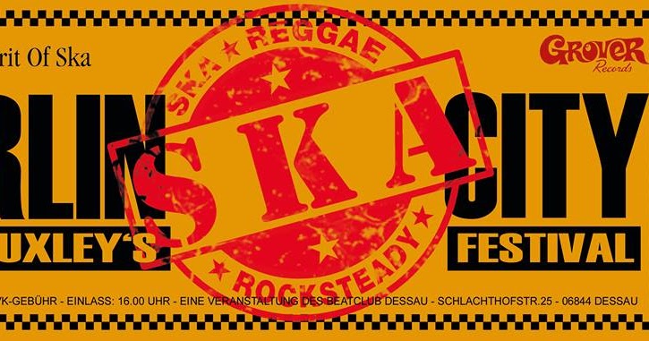 Berlin Ska City Festival: Neues Jahr - Neue Seite!