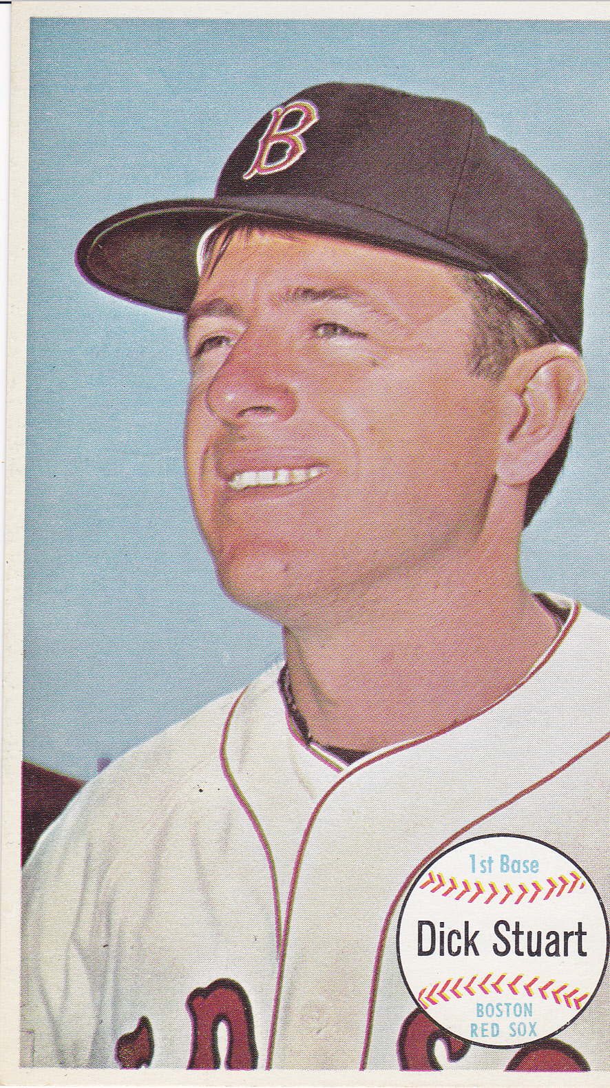 Red Sox Baseball Cards: 1964 Topps Super Dick Stuart #42