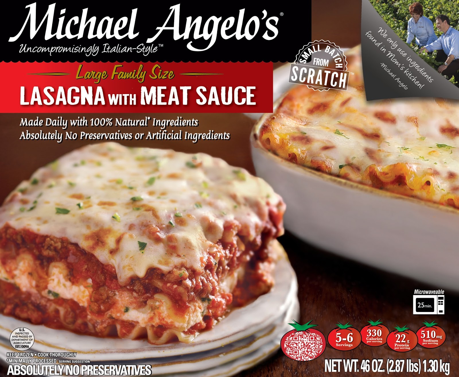 Celebrate Family with Michael Angelo's New Family Sized Meals ...