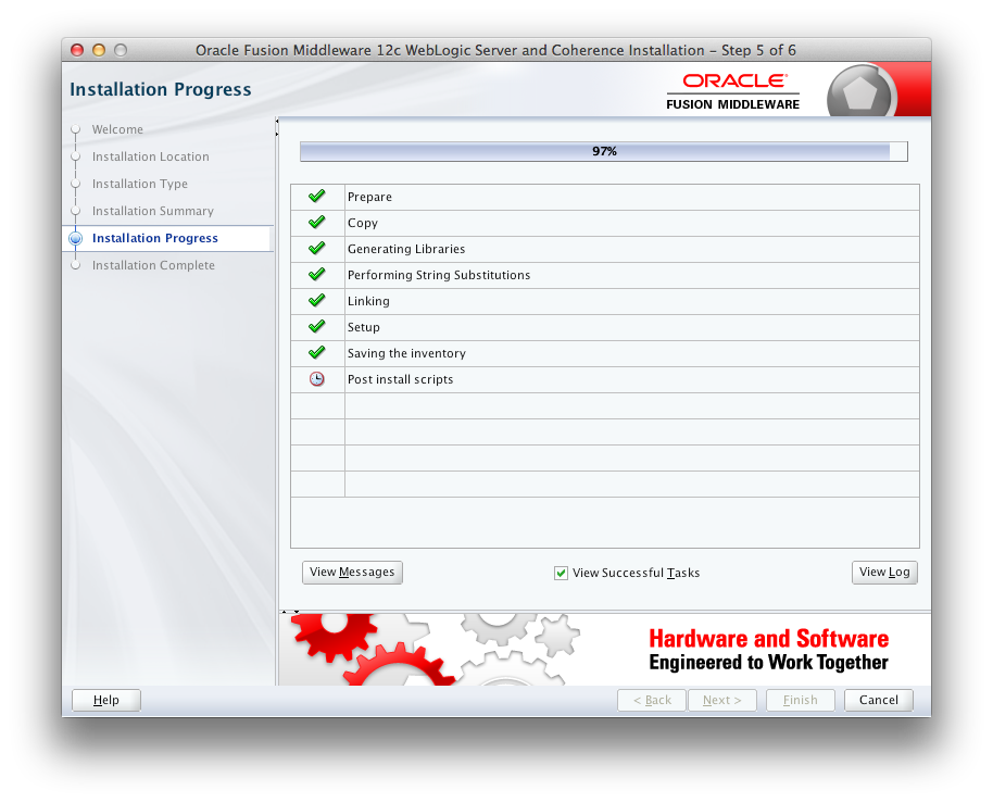 Iron Clad Zone: Oracle Weblogic 12c Installation Guide on Mac OSX
