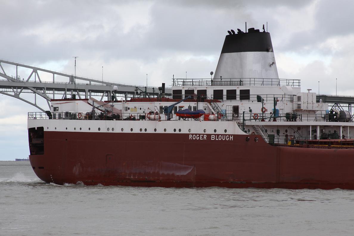 Michigan Exposures: The Roger Blough Enters Port Huron