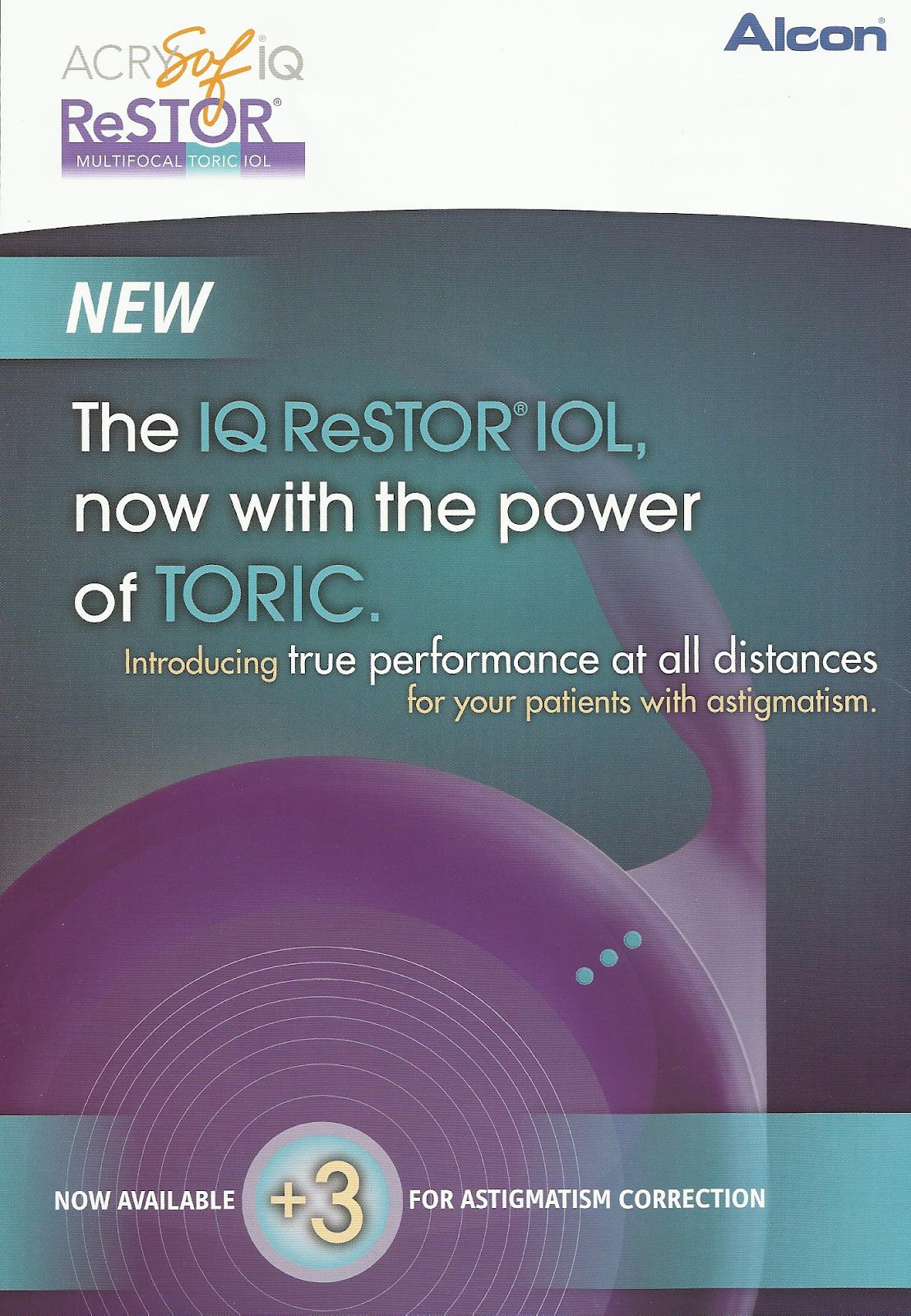 蕭裕泉醫師眼科筆記: Acry-sof IQ ReSTOR multifocal TORIC IOL