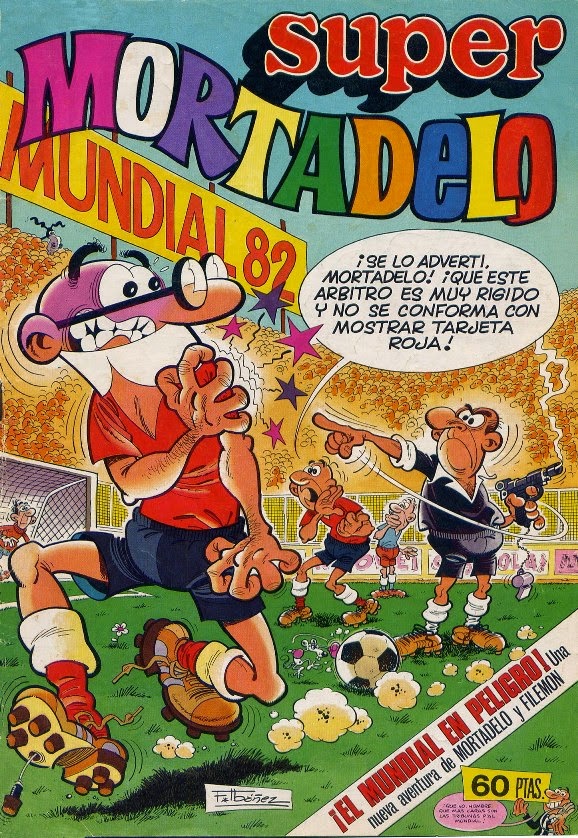 Tebeosblog: EL MUNDIAL DE FÚTBOL EN EL CÓMIC