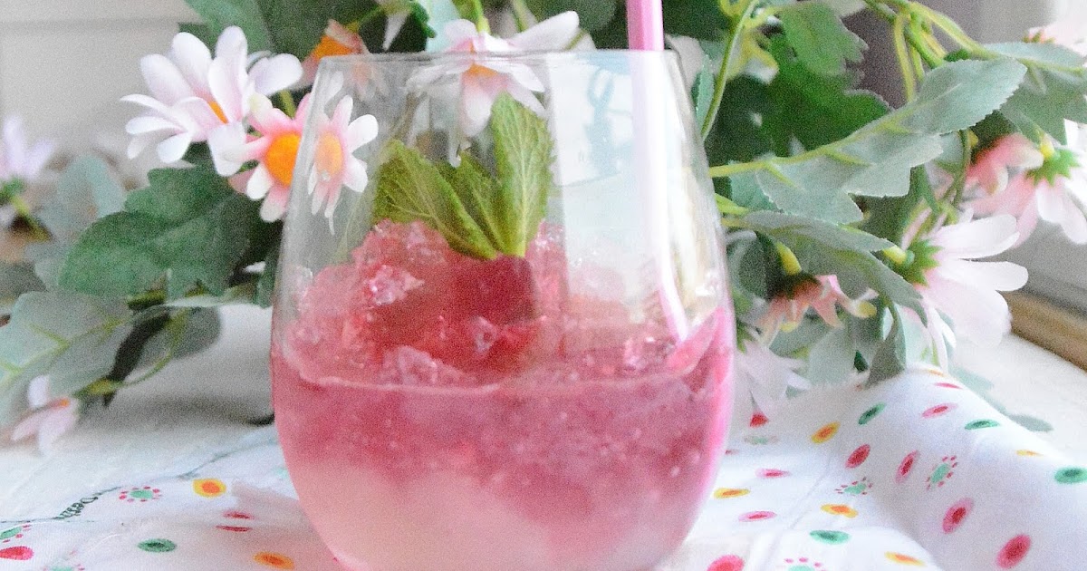 La cocina de Vifran: Granizado de mojito y gelatina de frambuesa sin alcohol, sin azúcar