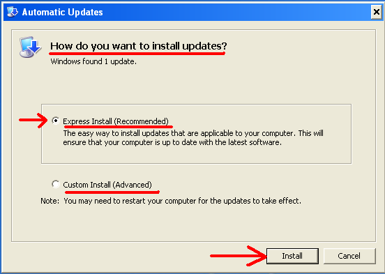 Configure Automatic Updates to Download and Install Updates for Your ...