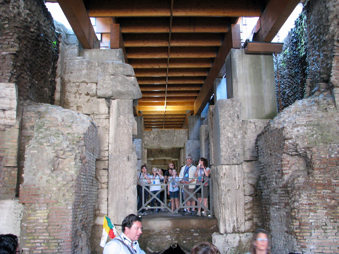 The Bell Curve of Life: Rome: Colosseum Basement